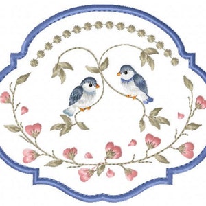 Bird Embroidery Designs Machine Embroidery Pattern - Instant Download ...