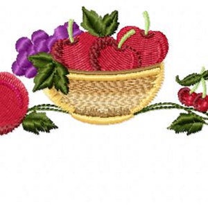 Fruits Embroidery Designs Machine Embroidery Pattern - Instant Download ...