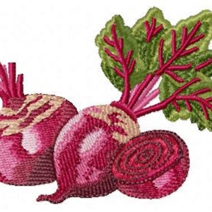 Vegetable Designs Machine Embroidery Pattern - Instant Download. - Etsy