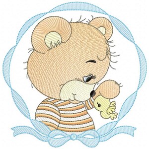 Bear Designs Machine Embroidery Pattern - Instant Download. - Etsy