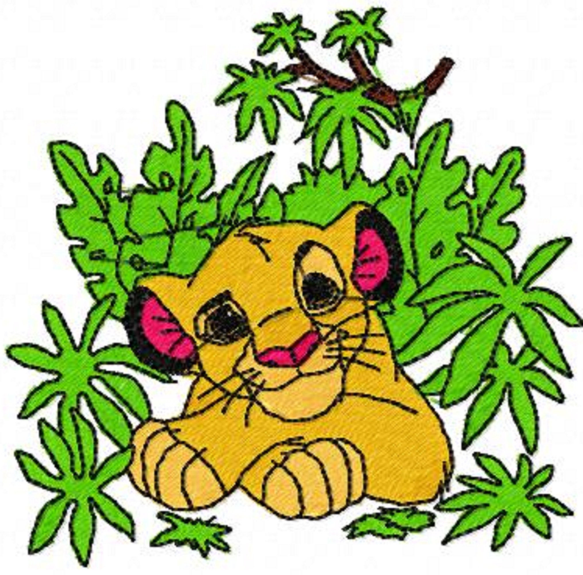 The Lion King embroidery designs machine embroidery pattern | Etsy