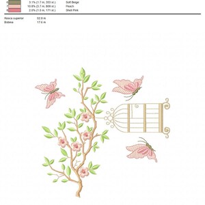 Cages Embroidery Designs Machine Embroidery Pattern - Instant Download ...