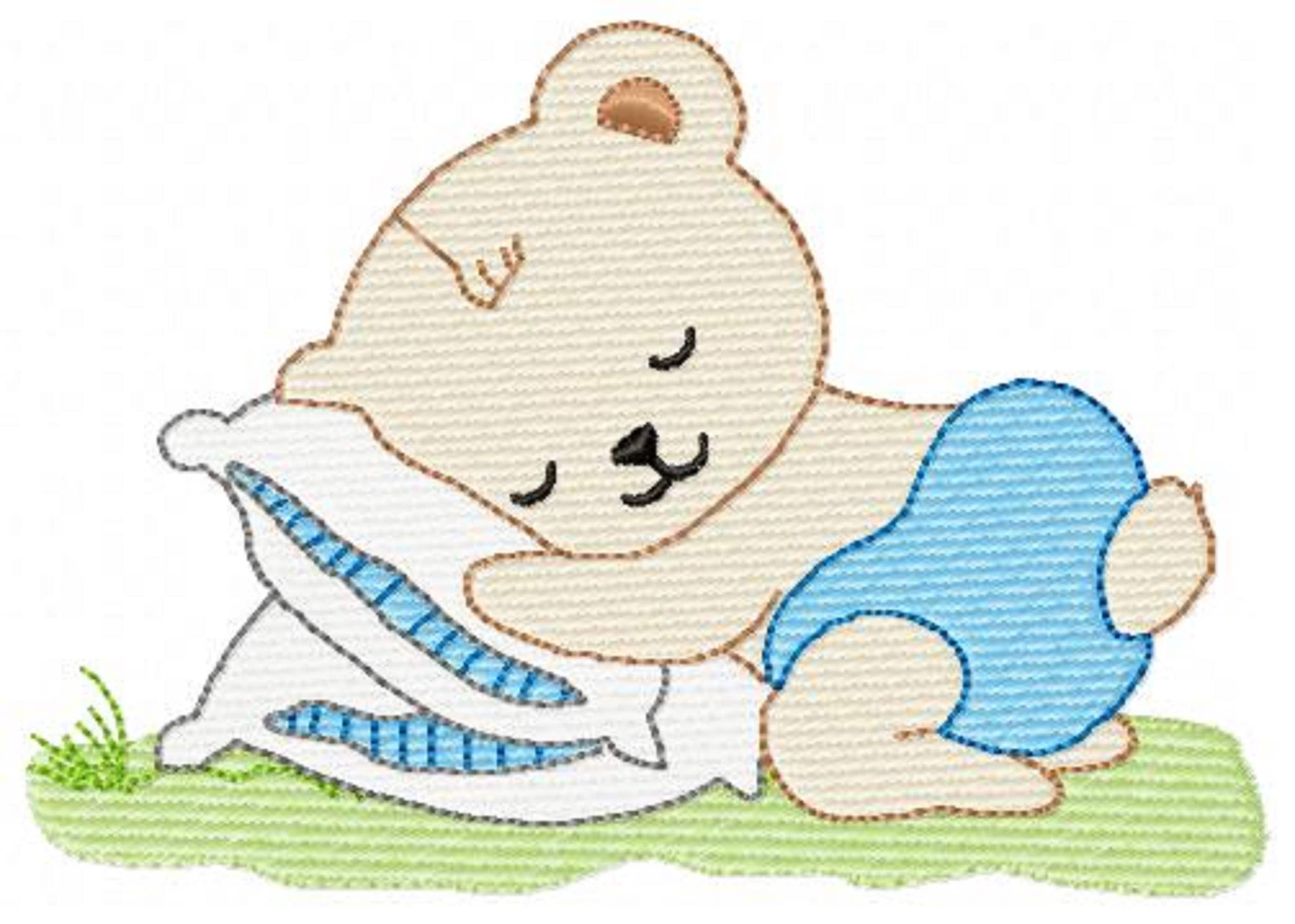 Bear Designs Machine Embroidery Pattern - Instant Download. - Etsy