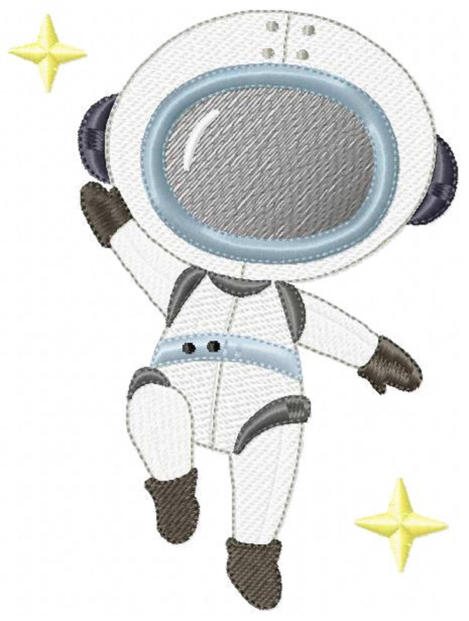 Space and Astronaut Embroidery Designs Machine Embroidery Pattern ...