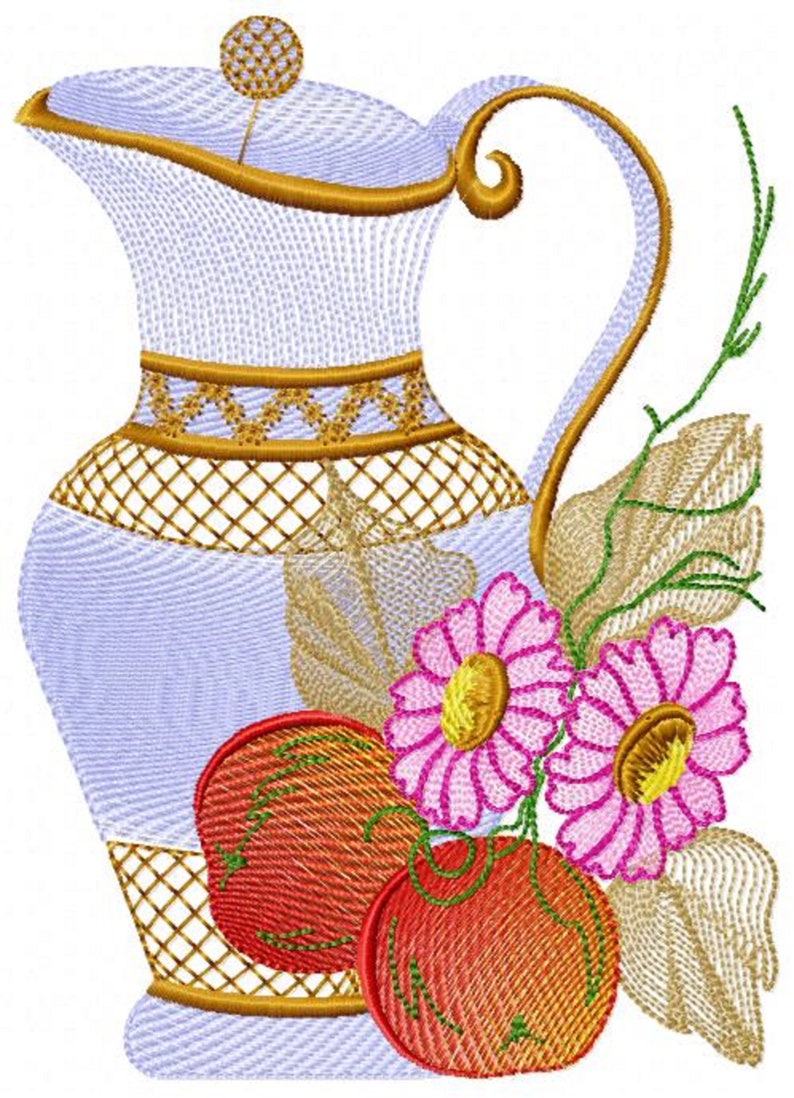 Jars Days of the Week Embroidery Designs Machine Embroidery Pattern ...