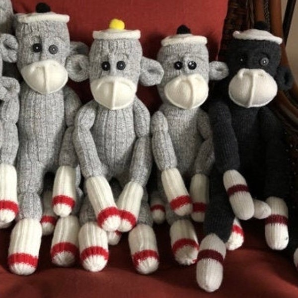 Sock Monkey - Etsy