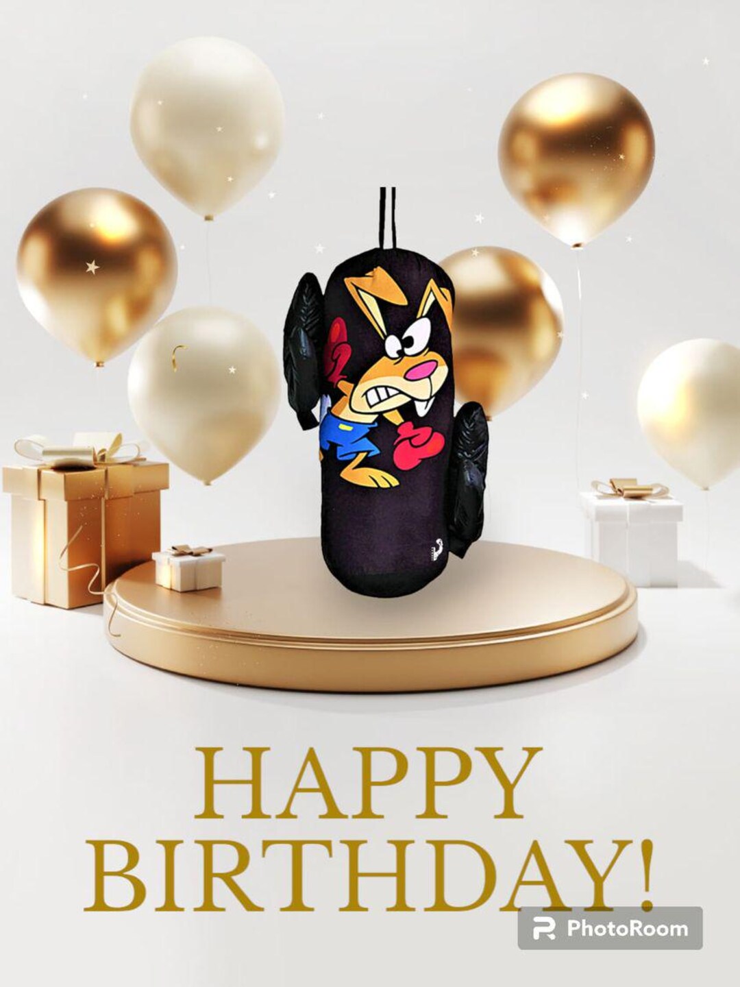 Illustrated, Fun Punching Bag for Children (boxer Child) - Etsy