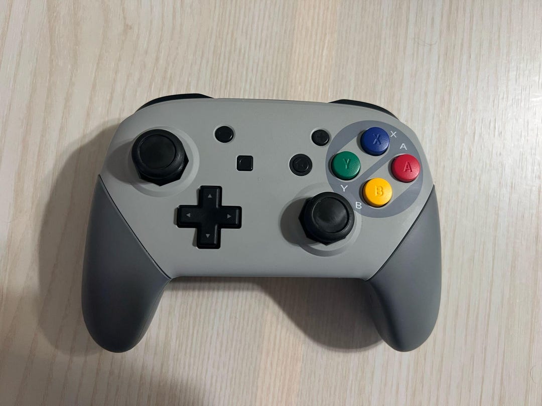 Super Nintendo Classic Style - Nintendo Switch Pro Controller - Etsy