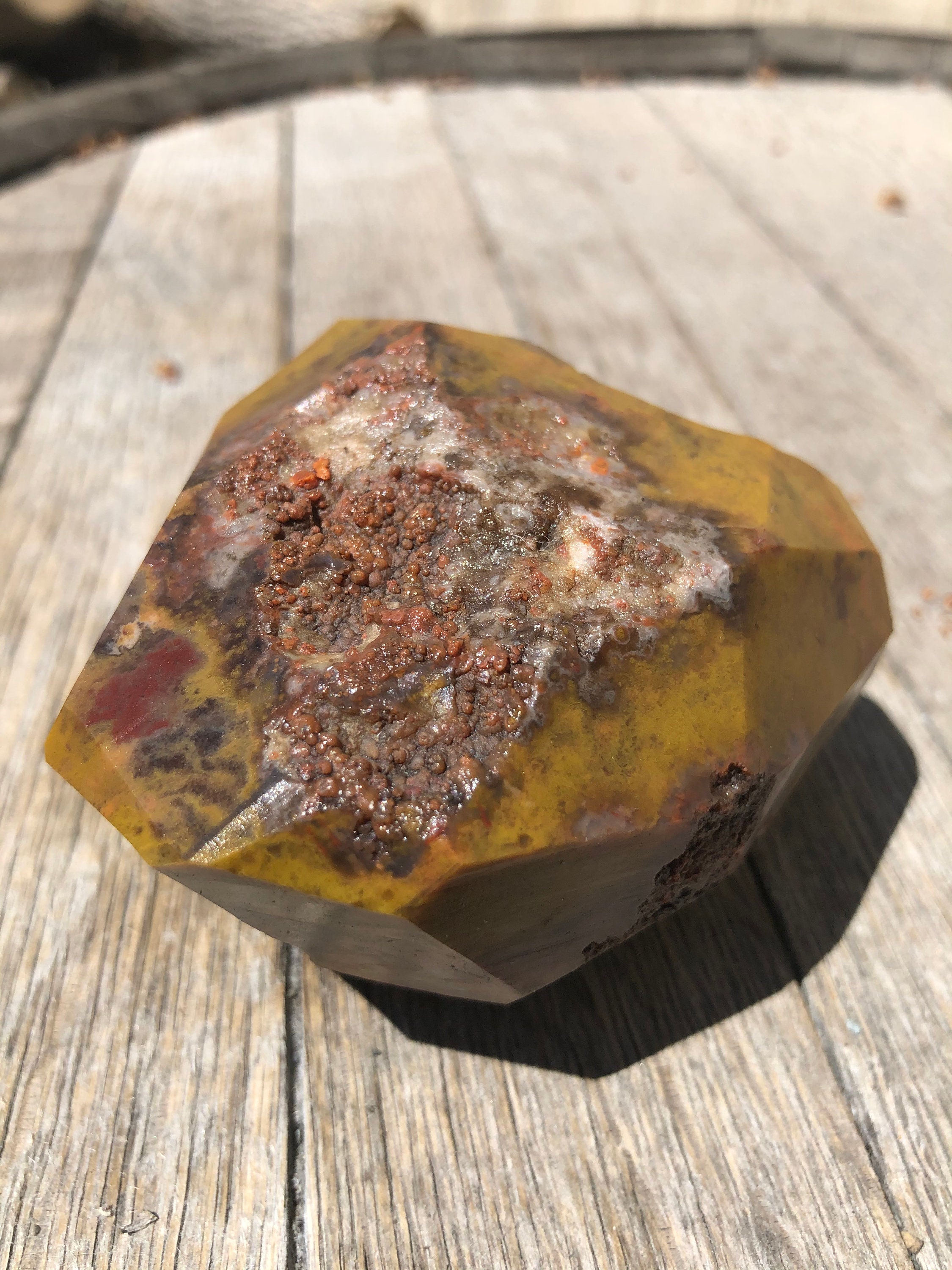 Yellow Jasper and Fire Red Agate Red Grape Agate Botryoidal | Etsy