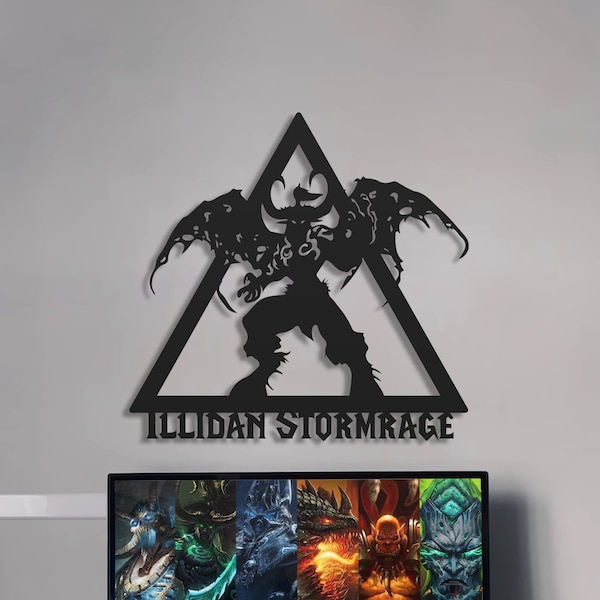 Warcraft Metal Wall Art - Etsy