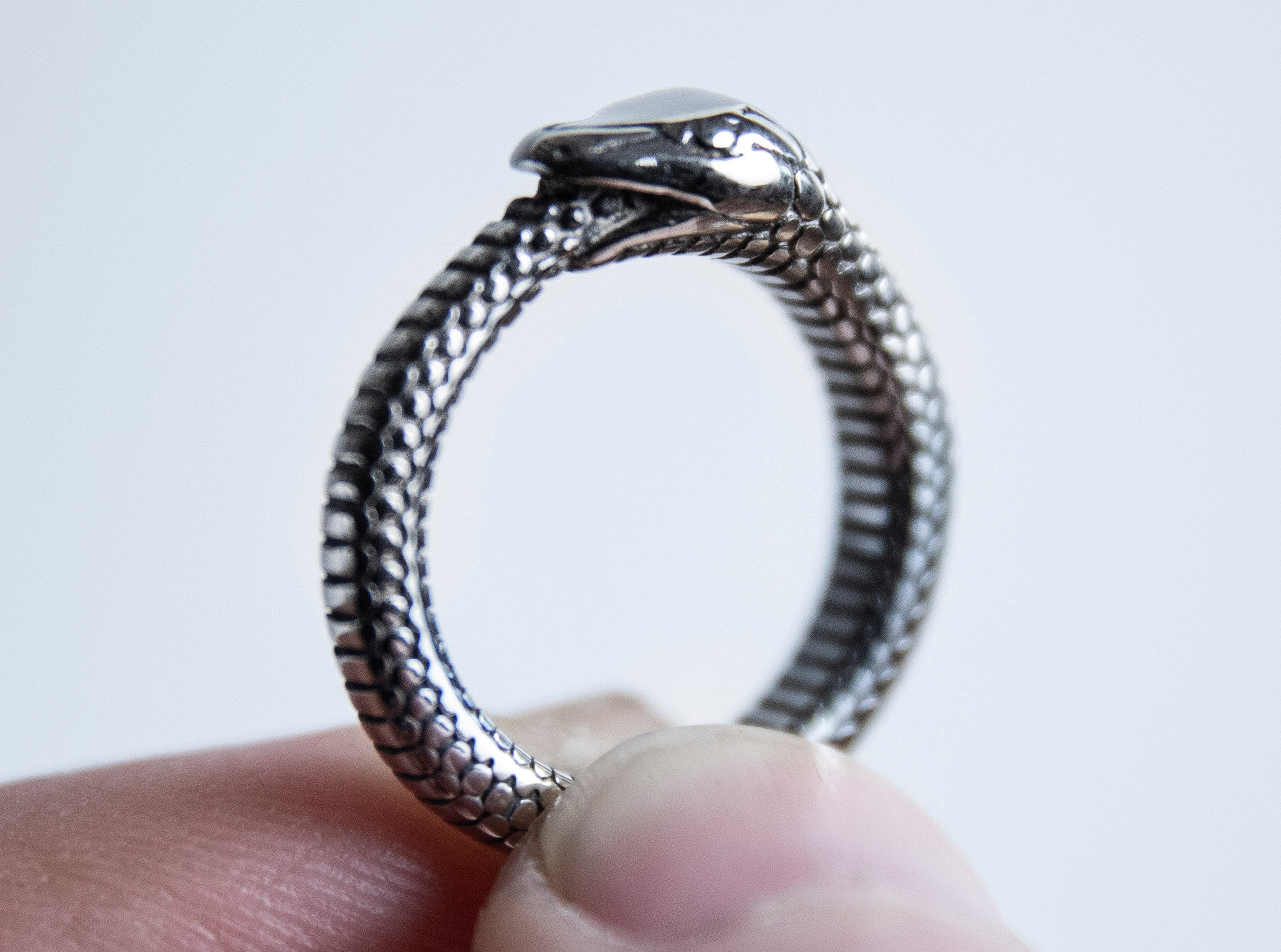 Snake Eating Itself Ring