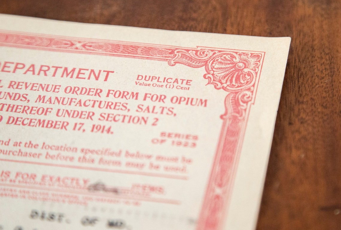 Antique Opium and Cocaine Forms 1920's Medical Quack - Etsy