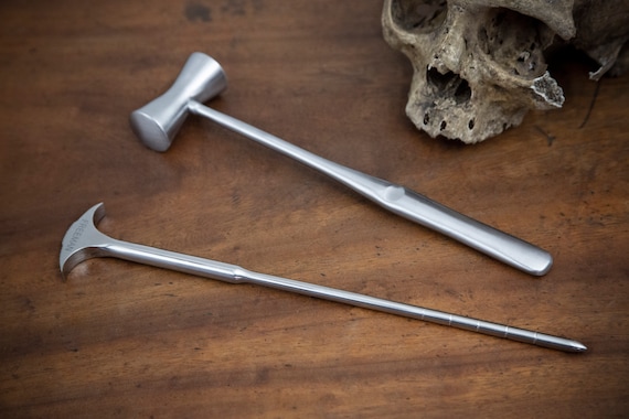 Lobotomy Medical Tools Orbitoclast and Hammer Antique - Etsy
