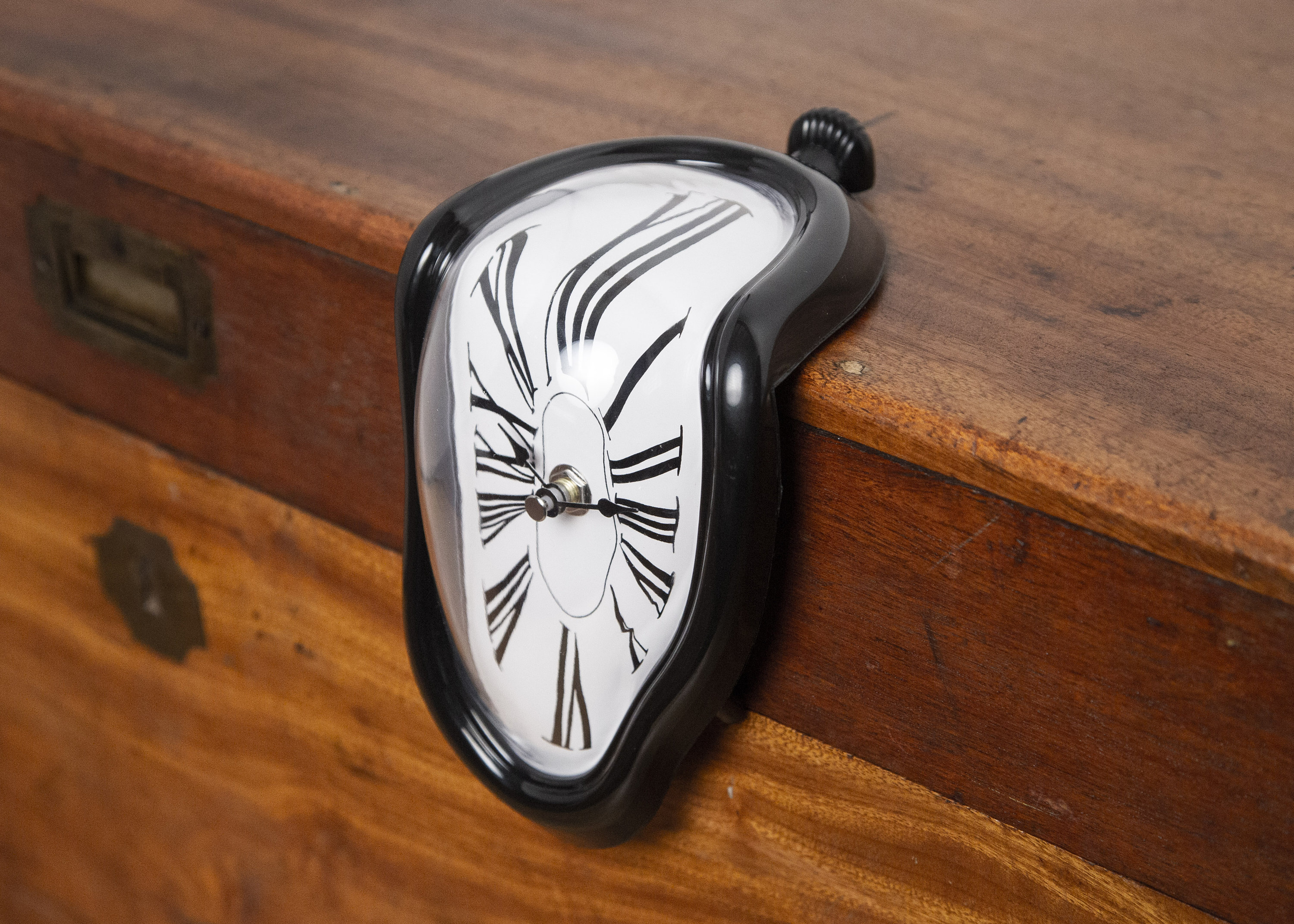 Dali Melting Clock Real Working Clock Surrealism D cor Etsy Australia