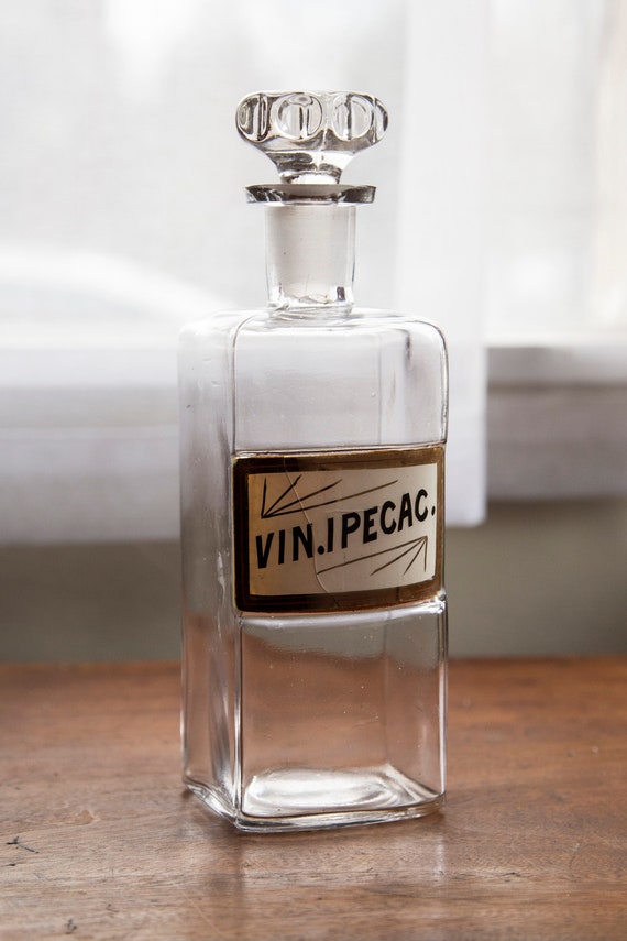 1800s Apothecary Ipecac Bottle Rare Victorian Quack Medical - Etsy