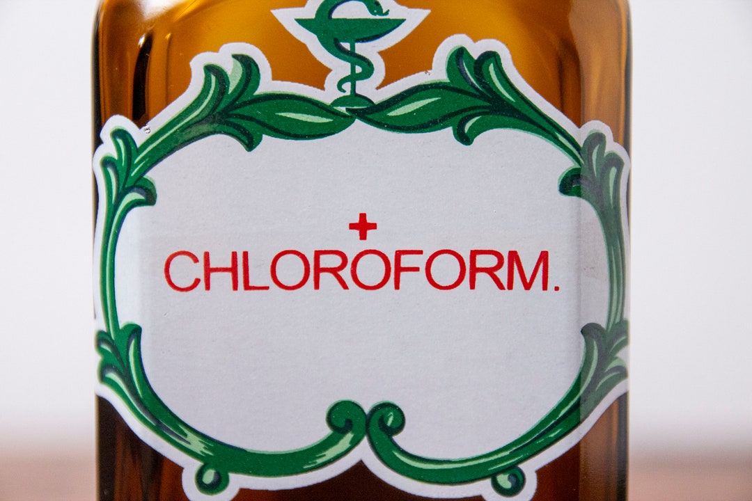 Vintage Chloroform Bottle From Austria - Large Antique Quack Medicine ...