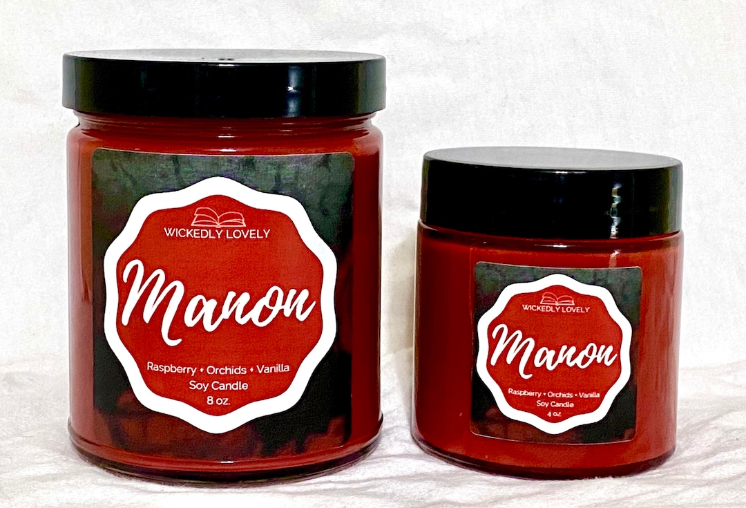 Manon Candle - TOG Inspired Bookish Gift (soy Wax) - Etsy