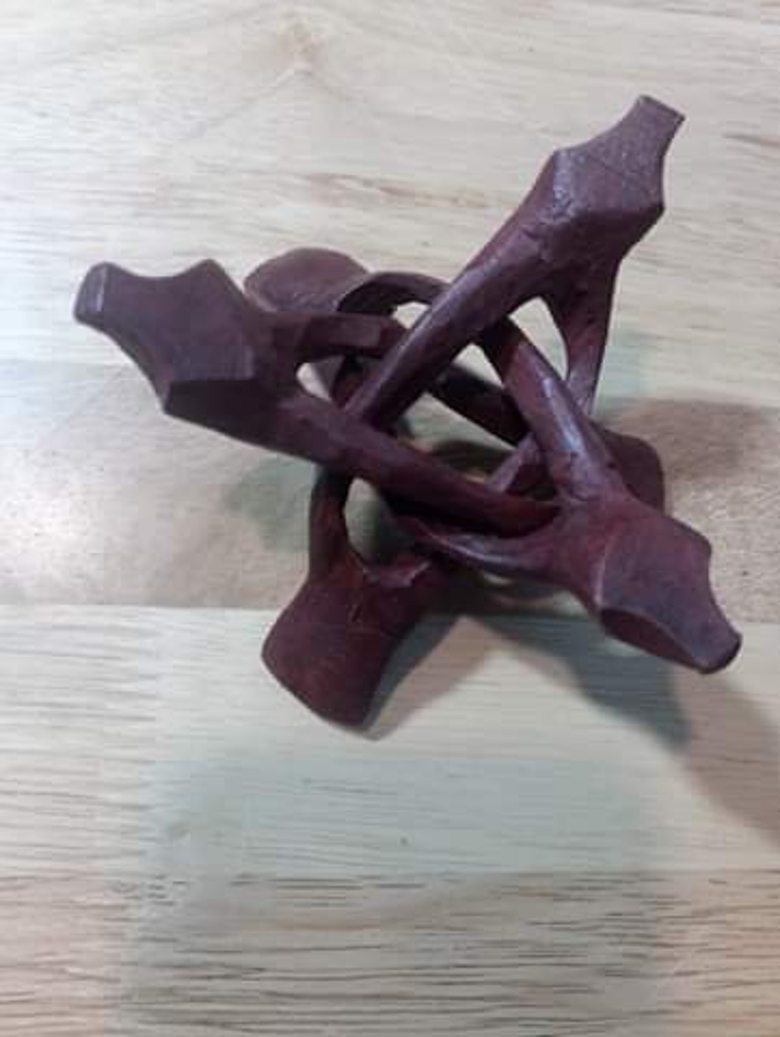 Abalone Shell Wooden Tripod Stand - Etsy