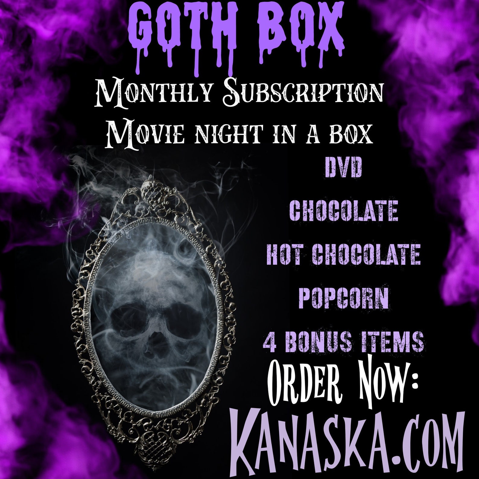 Goth Box (monthly Subscription) - Etsy Canada