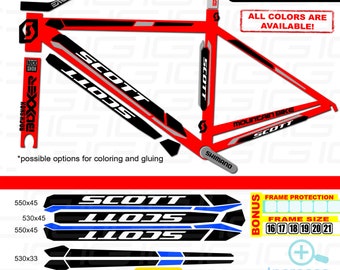 Scott Bike Stickers - Etsy