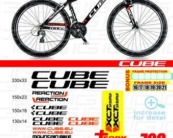 Cube Stickers Bike - Etsy