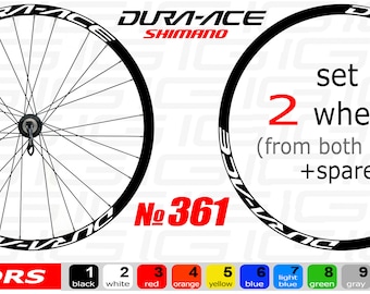 Dura Ace Rim Stickers - Etsy