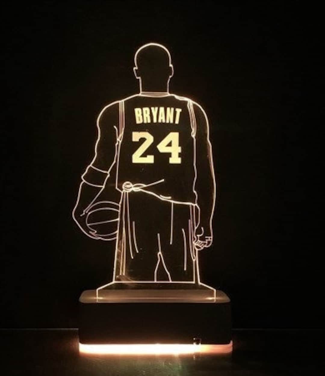 3D Led Lamp,basketball Lamp,kobe Bryant Gift,night Lamp,desk Lamp ...