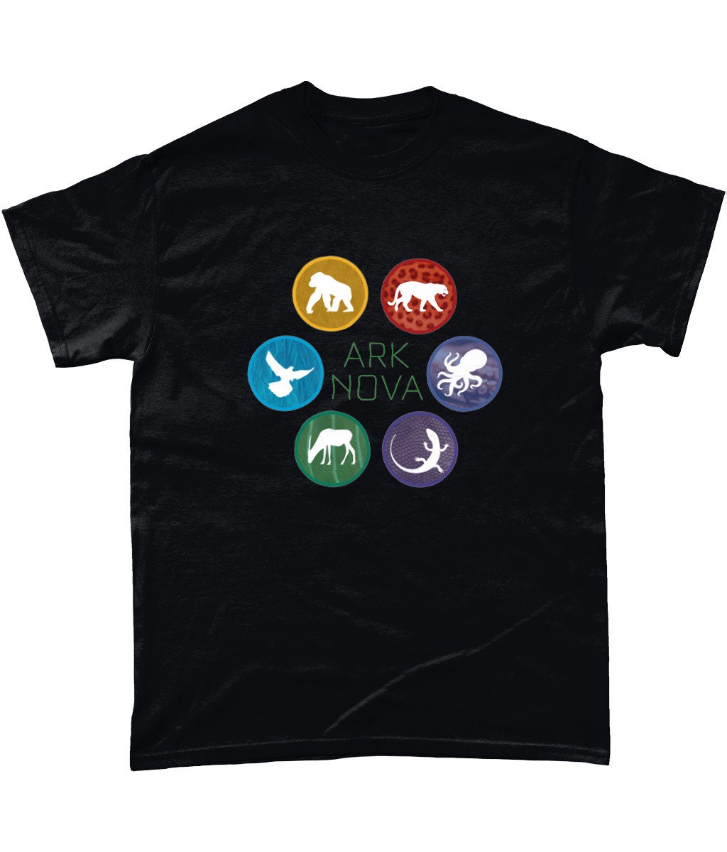 Official Ark Nova Icons Circles T-shirt - Etsy