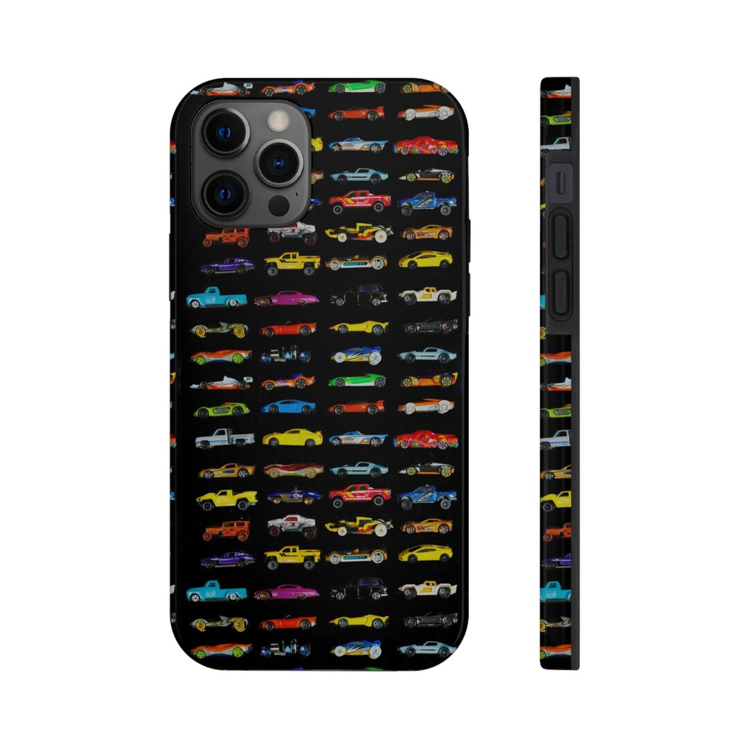 Toy Cars Pattern - Hot Wheels Die Cast Model - Tough Phone Cases ...