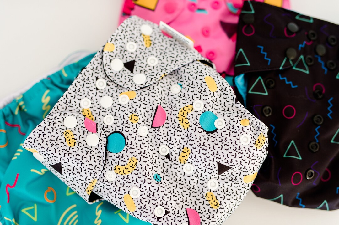 Retro Print Cloth Diapers - Etsy
