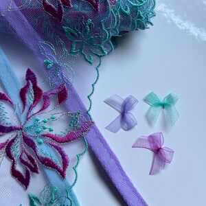 10mm (3/8”) Wire Casing Plush Back Channelling Underwire Casing for Bra ...