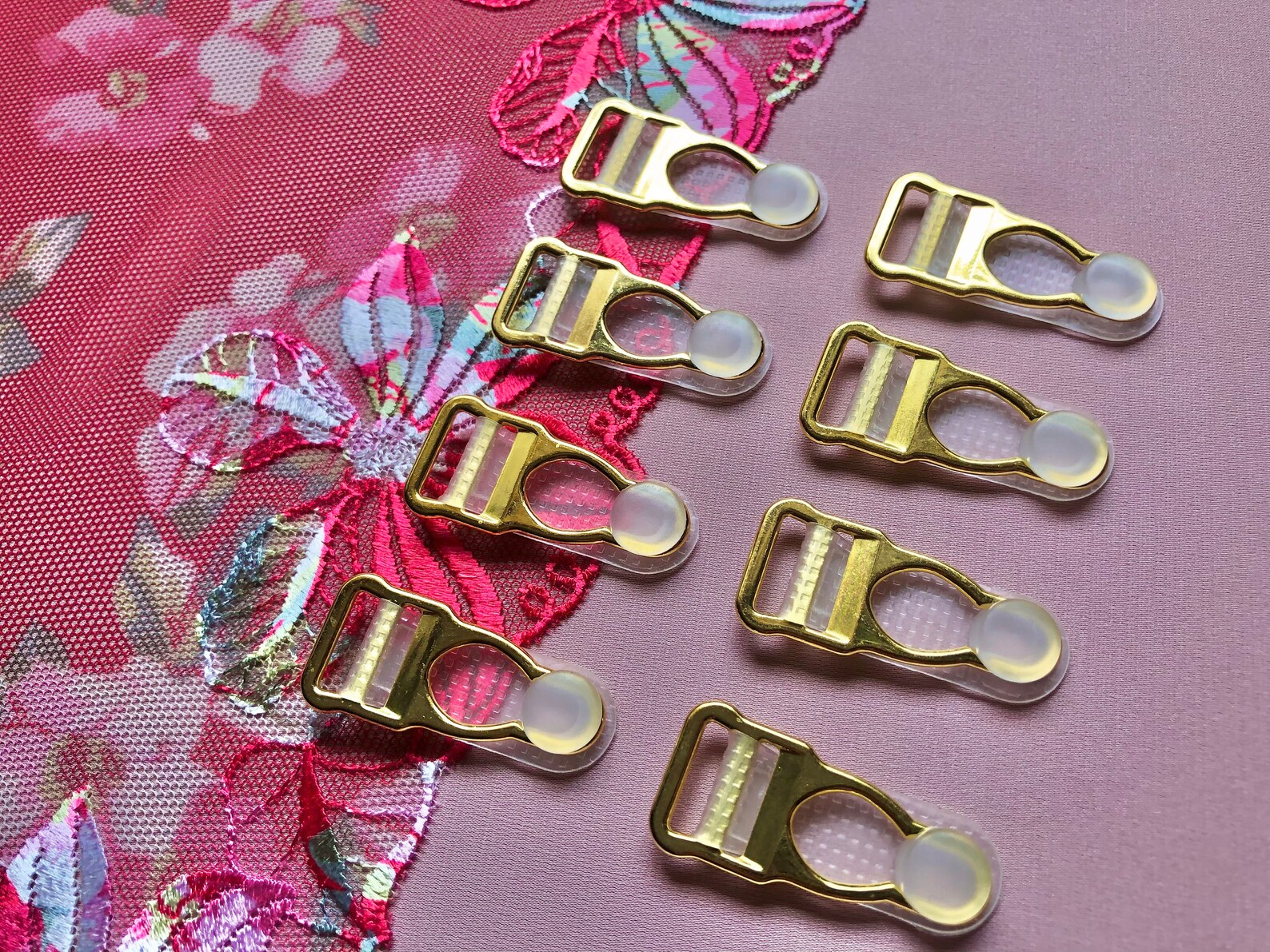 12mm 1/2 Gold Metal Suspender Clips Garter Clips for - Etsy UK