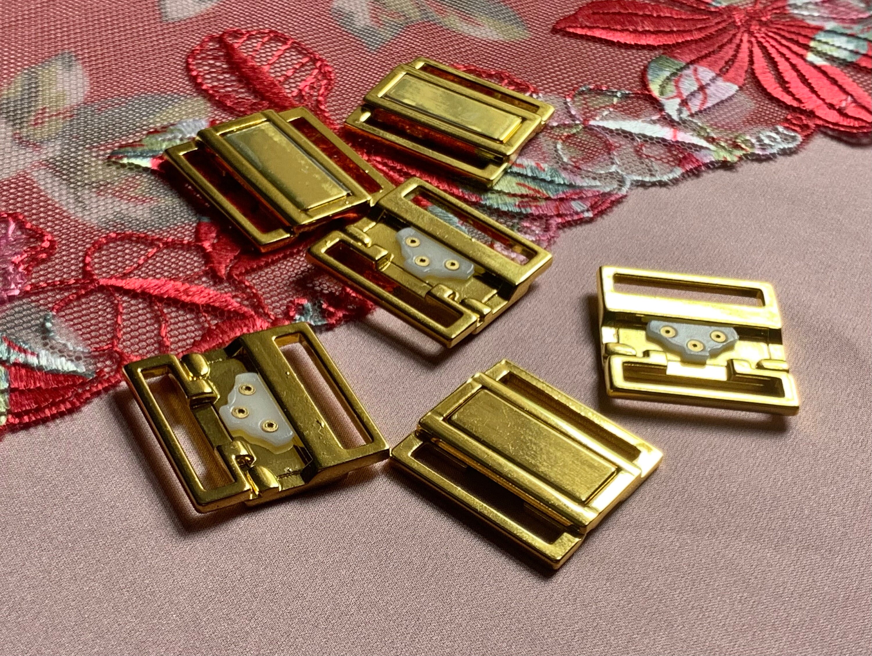 20mm 13/16 Gold Metal Bikini Clasps Bra Closures for Bra | Etsy