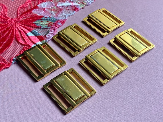20mm 13/16 Gold Metal Bikini Clasps Bra Closures for Bra | Etsy