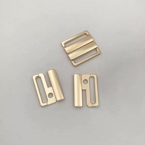 25mm (1”) Metal Bikini Clasps Bra Front Closures for Bra Making and ...