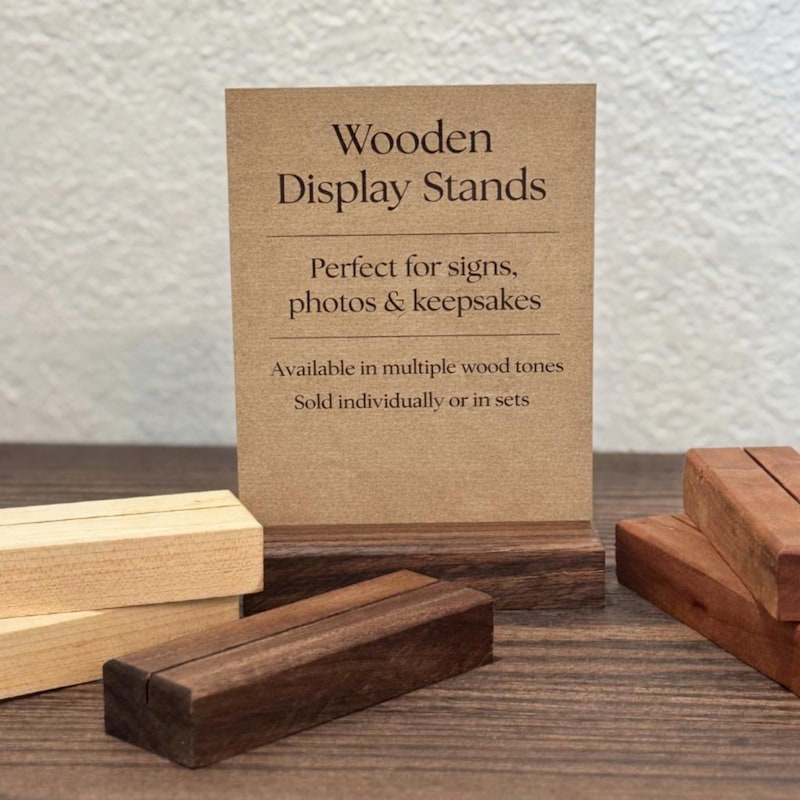 Small Recipe Card Stand - Etsy