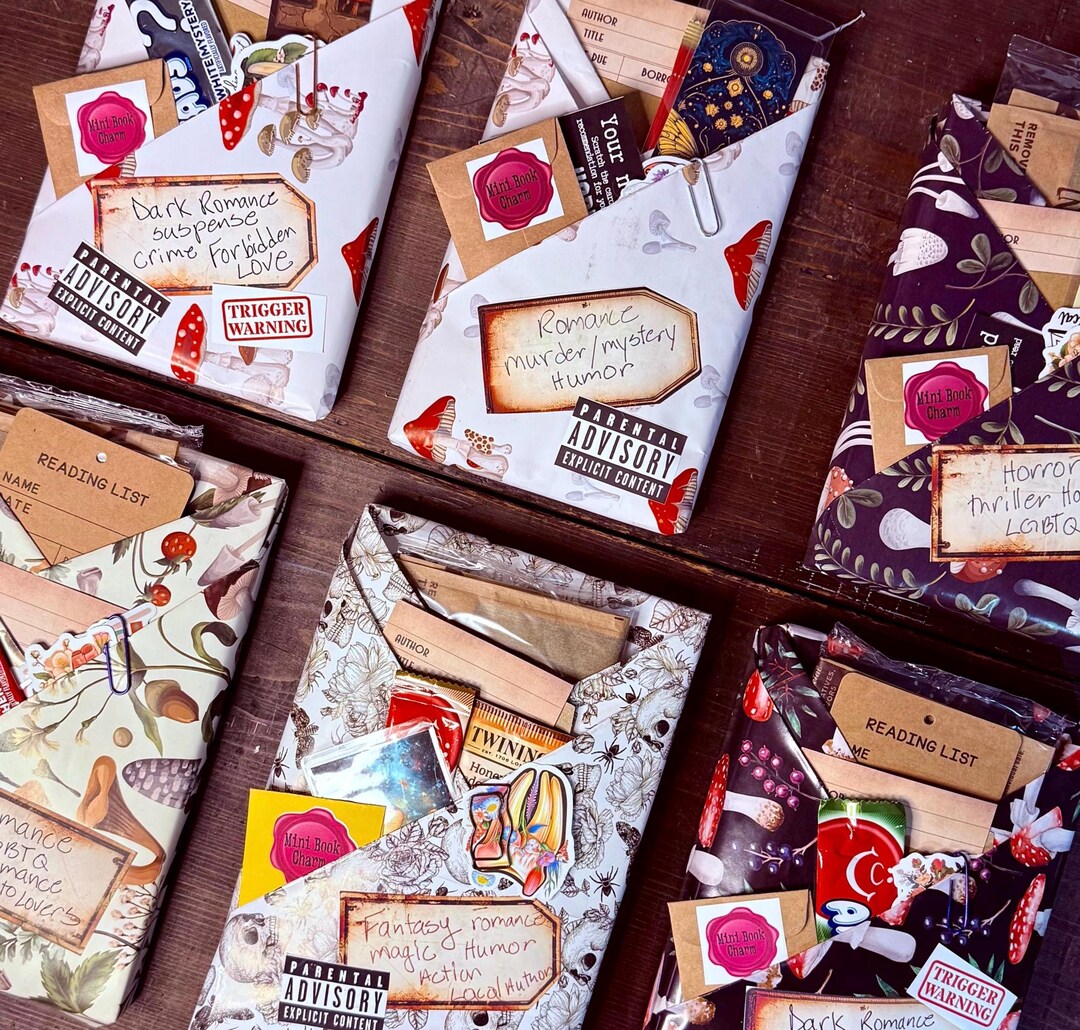 Blind Date With a Book Gift Set, Indie Authors, Book Lover - Etsy