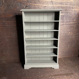 Custom 6 Shelves Miniature Bookcase - Etsy