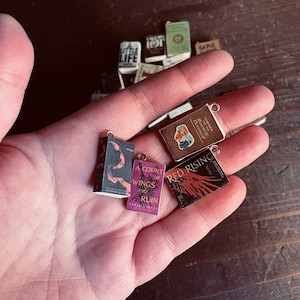 Miniature Book Charm Custom, You Name the Book I Will Make It! - Etsy