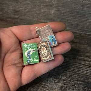 Miniature Book Charm Custom, You Name the Book I Will Make It! - Etsy