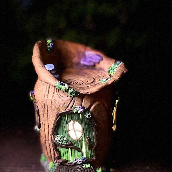 Clay Fairy House - Etsy