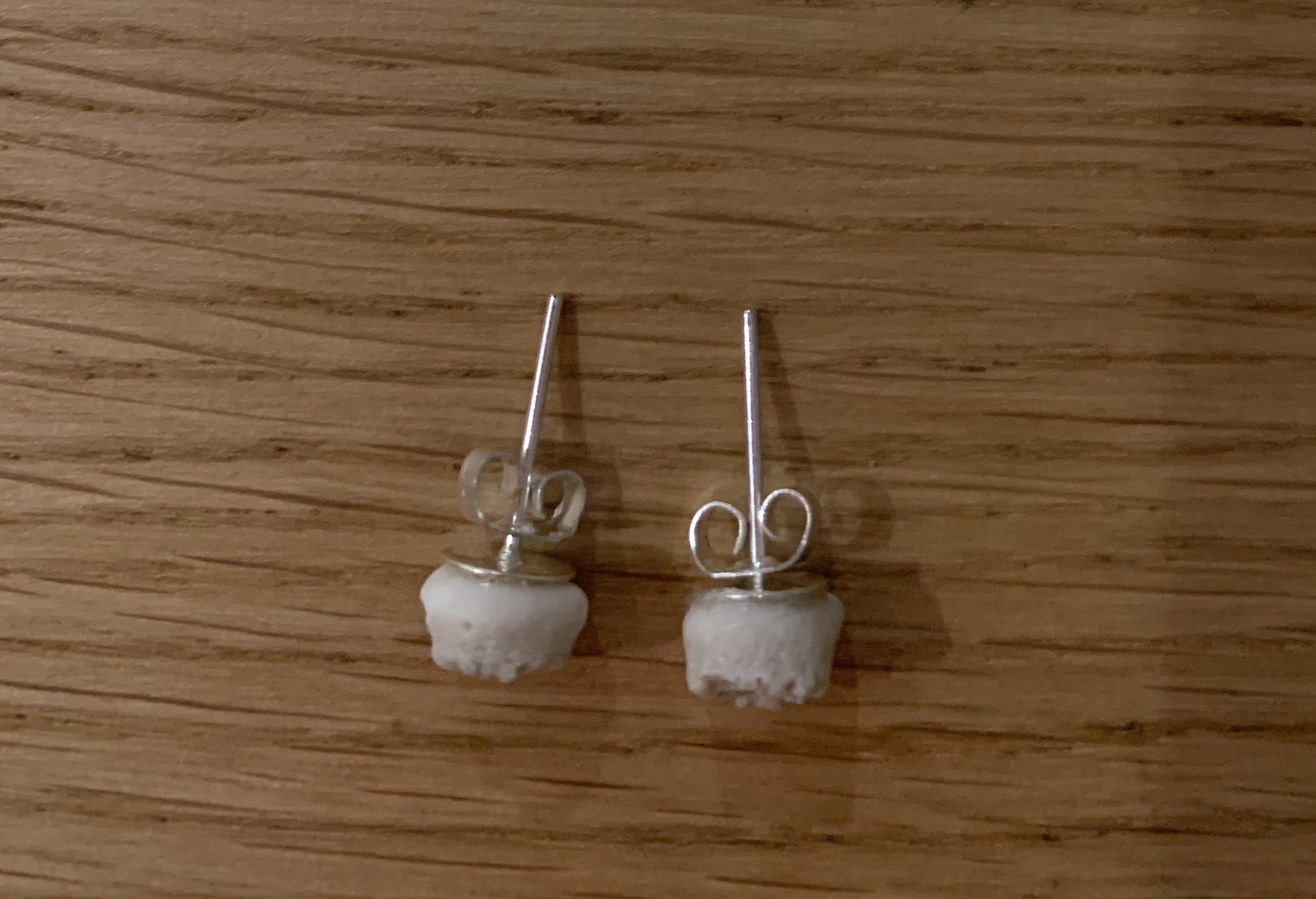 Handmade Studs Made From Coral - Etsy