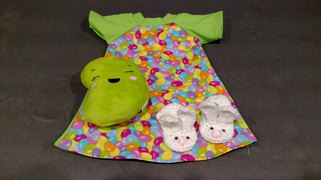 Bitty Baby Easter Night Gown Set - Etsy