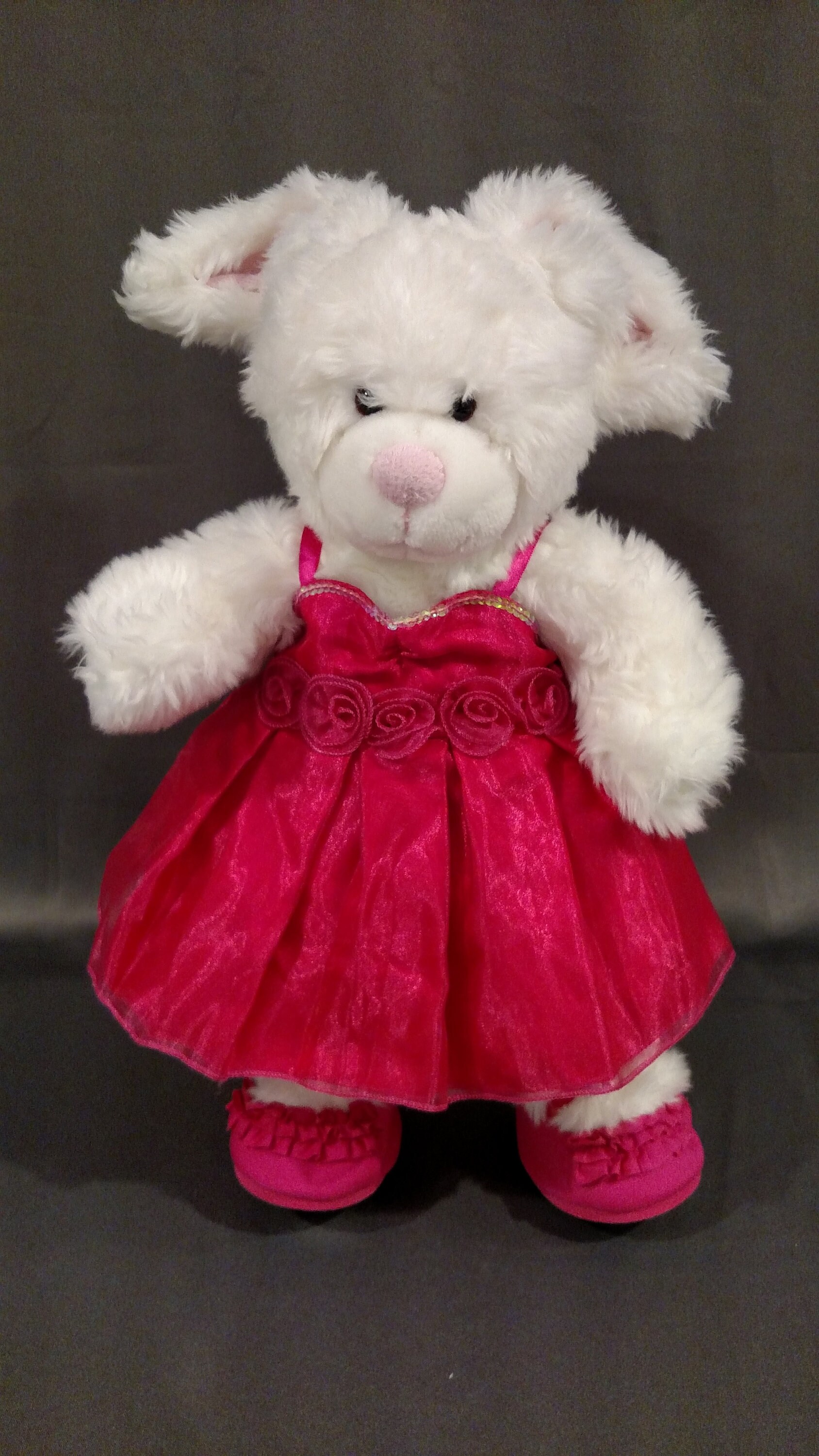 White Easter Bunny Build A Bear Set - Etsy.de