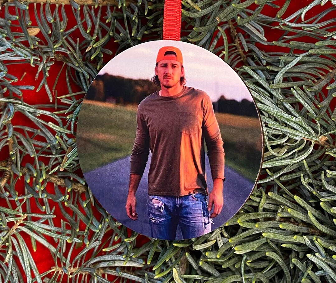 Morgan Wallen Christmas Tree Ornament Holiday Gift Exchange Stocking ...
