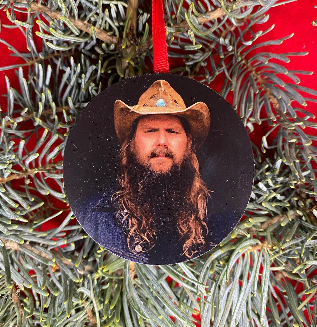 Chris Stapleton Christmas Tree Ornament Holiday Gift Exchange Country ...