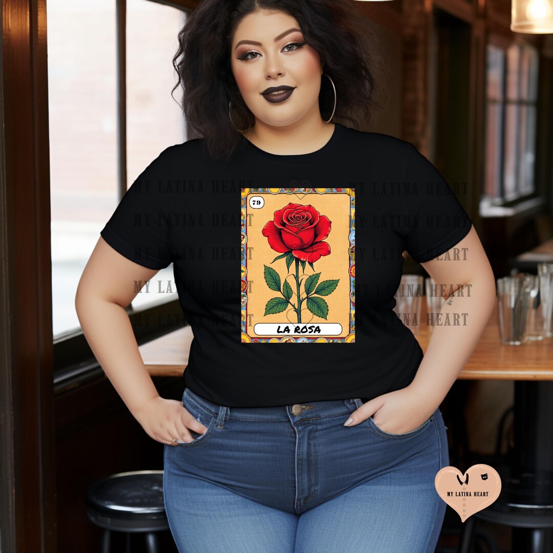 LA ROSA Loteria Graphic T, Pefect for Loteria Game Night, Inspired by ...