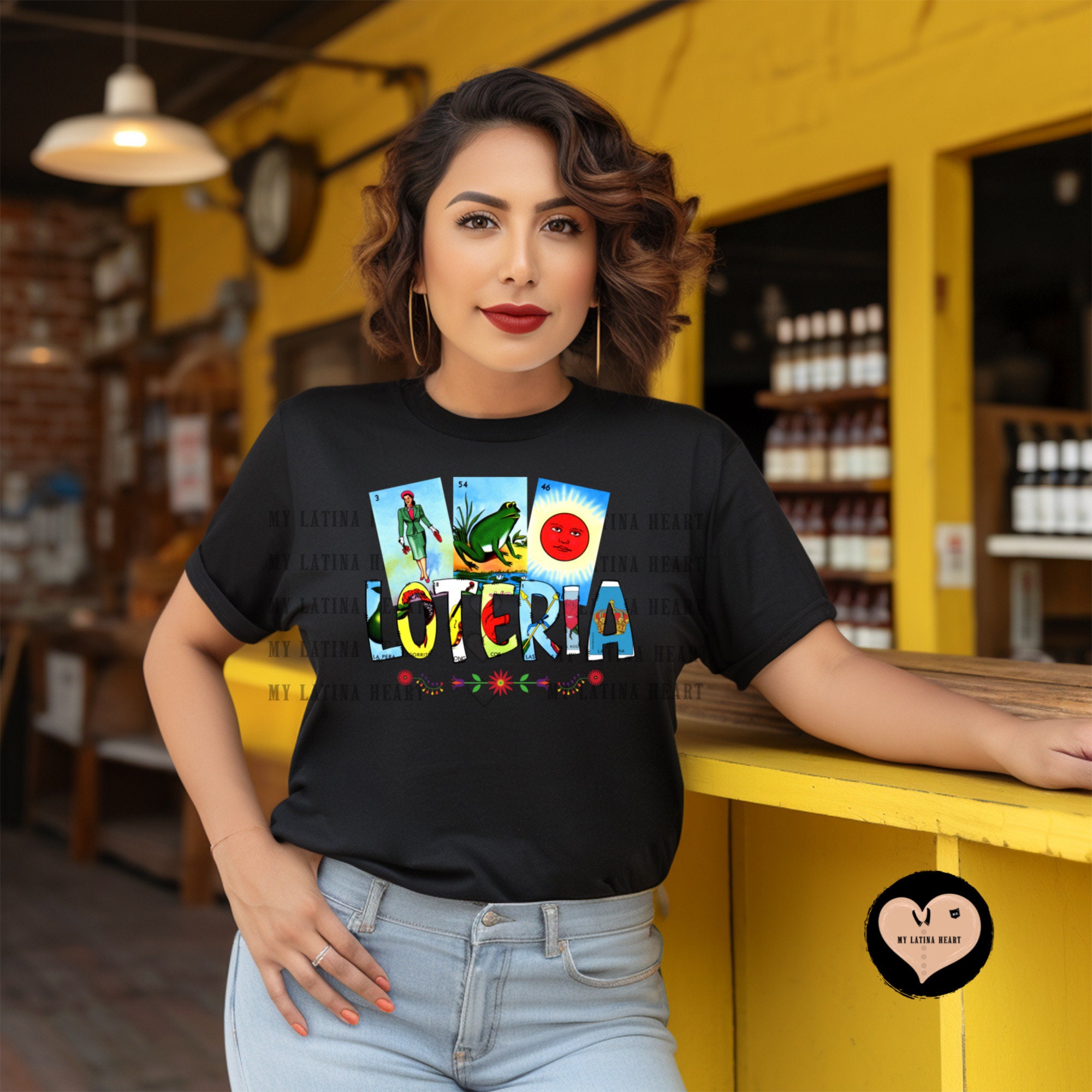 Loteria Hispanic Floral Loteria Graphic T, This is Going to Make a ...
