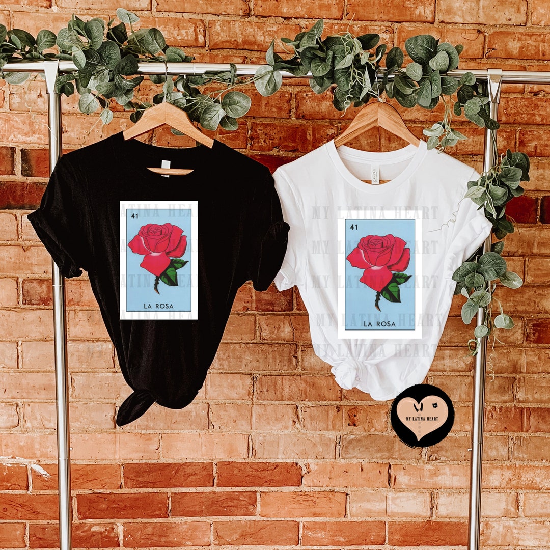 LA ROSA Loteria Graphic T, Pefect for Loteria Game Night, From the ...