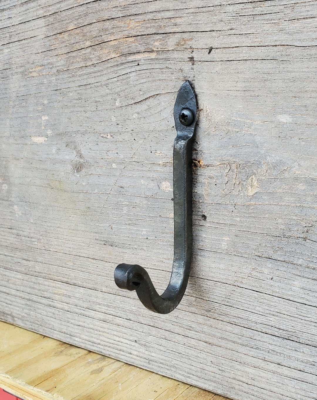Hand Forged Small Coat Hook - Etsy